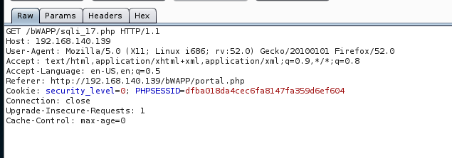 Sql Injection Stored User Agent · Teckk2
